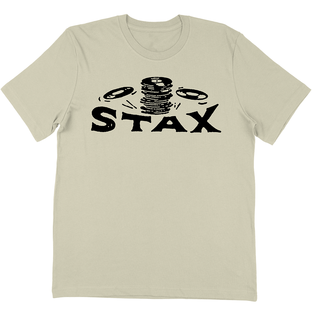 Stax Records "Records Logo" T-Shirt In Vintage White – Control Industry