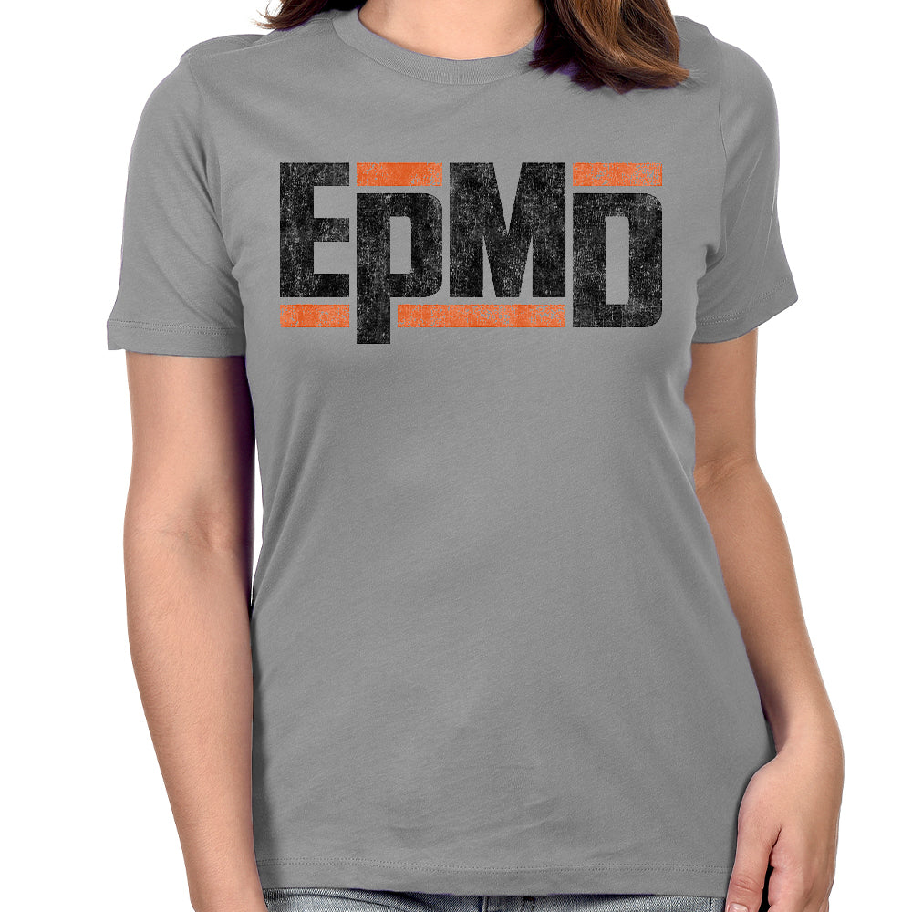 EPMD "Classic Logo" Women's T-Shirt in Silver – Control Industry